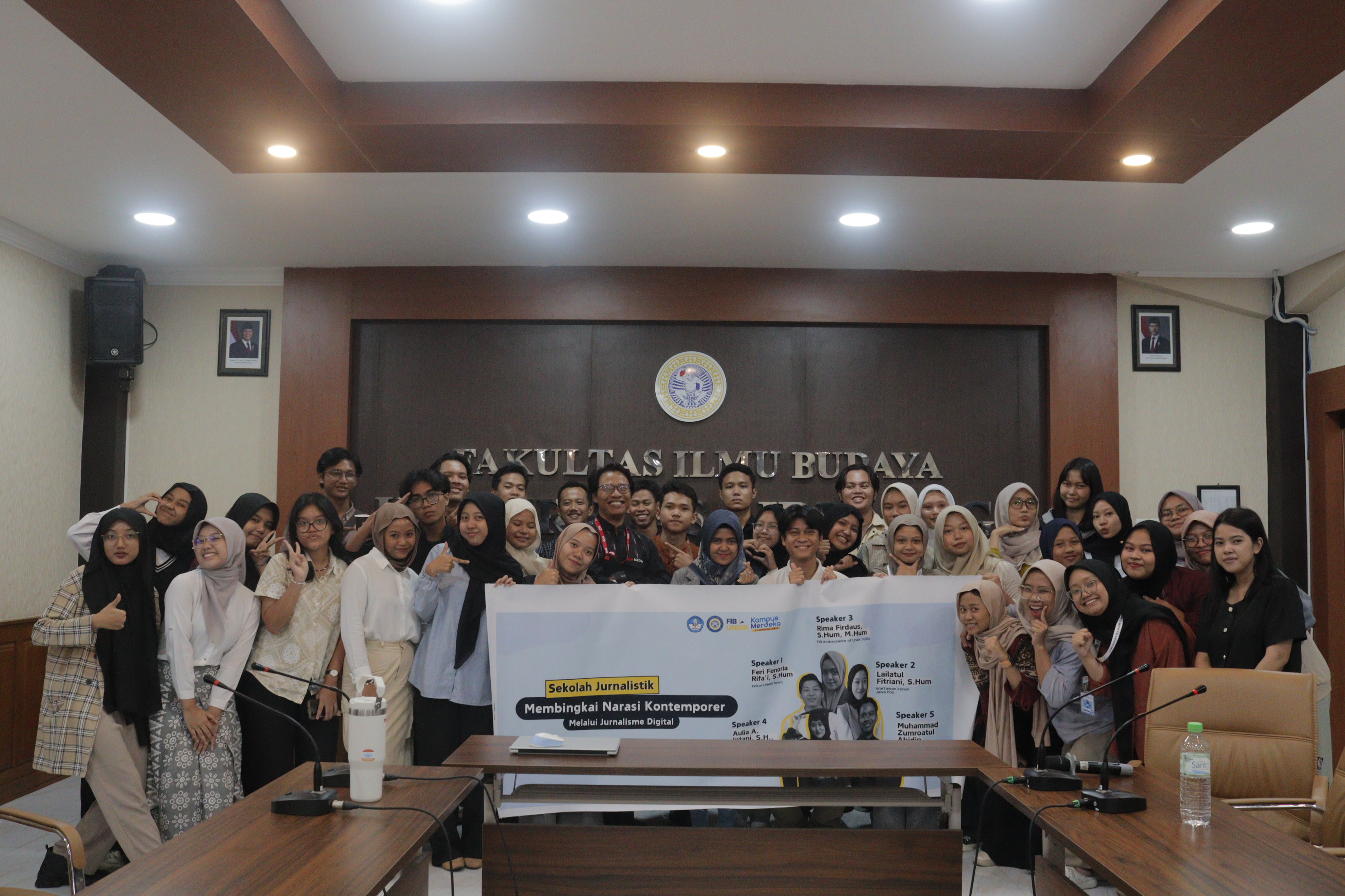 Sekolah Jurnalistik FIB, Kenalkan Mahasiswa Karier Bidang Media Sekolah Jurnalistik FIB, Kenalkan Mahasiswa Karier Bidang Media